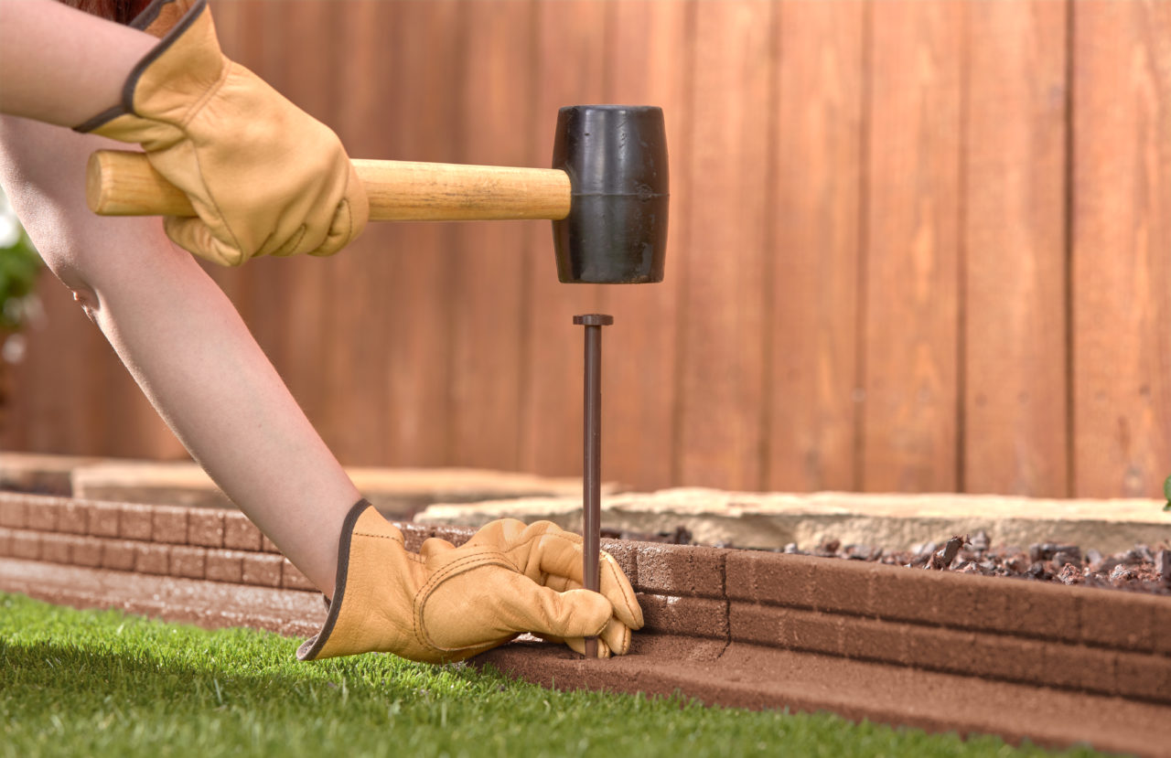 Rubberific Cobblestone Edging