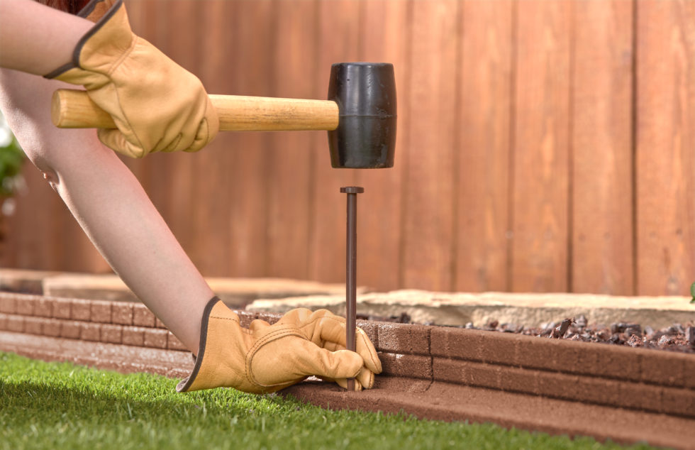 Rubberific Cobblestone Edging